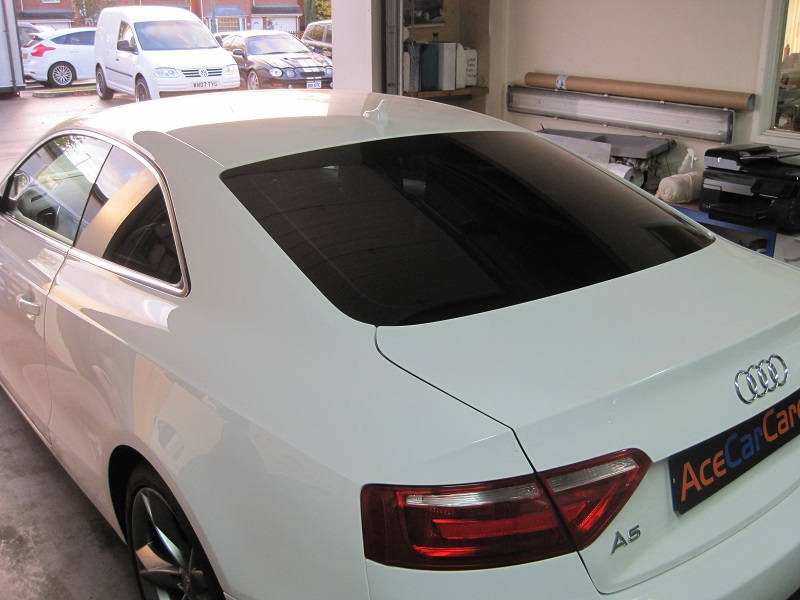 Audi Window Tinting Shrewsbury | AceCarCare Shropshire